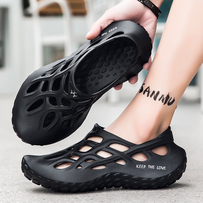 Summer Men EVA Water Sandals Classics Mens Waterproof Beach Sandals ...
