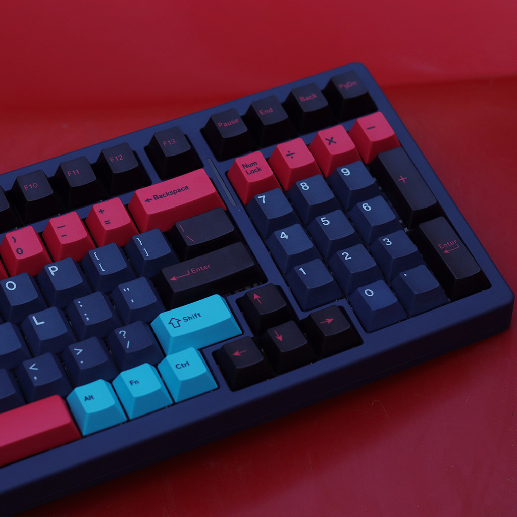 Neon Nights Keycaps PBT Cherry profile 161 Keycaps for MX Switches ...