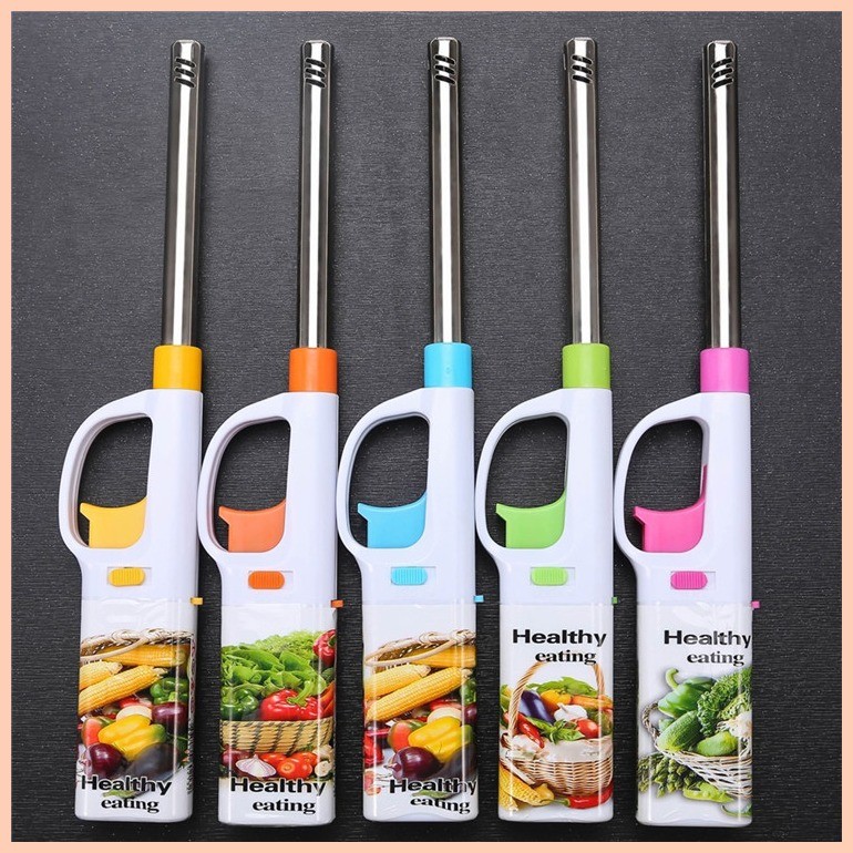 kitchen lighter Refillable Long-Reach Barrel Gas Lighter Stove Kitchen ...