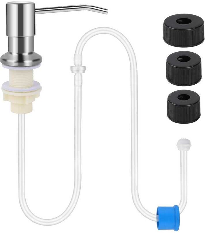 Dish for Sink, Countertop Built in Sink Soap Dispenser Pump Head with ...