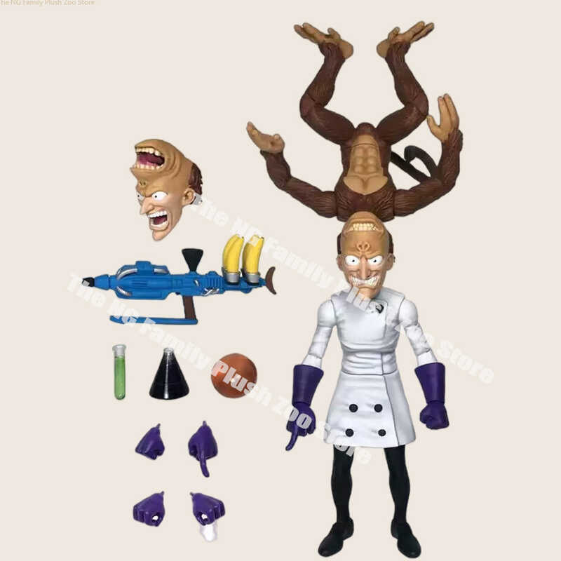 Earthworm Pdna Wave 1 Professor Monkey For A Head Anime Action Figure ...