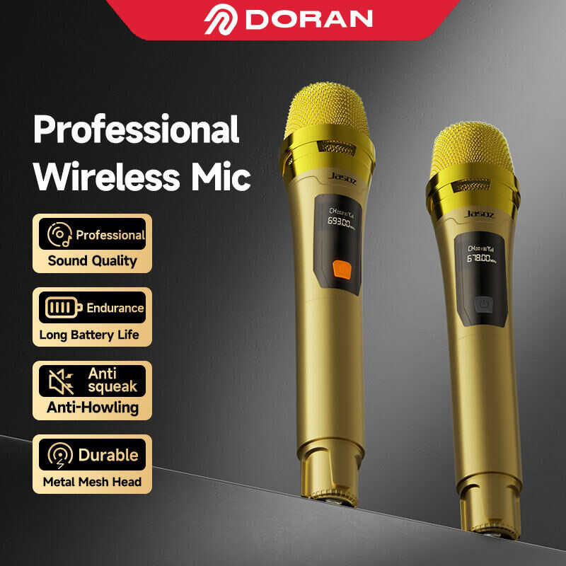 HD DORAN Wireless Handheld Professional Mike For Bluetooth Mic Videoke ...
