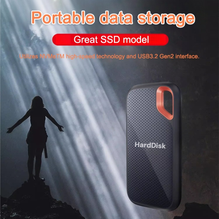 64TB Waterproof Hard disk High-speed solid-state mobile hard drive ...
