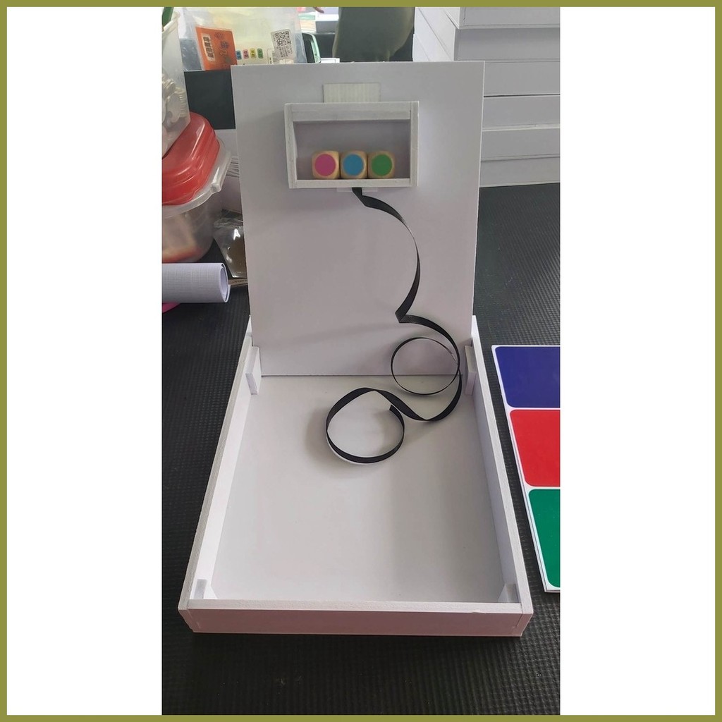 ⚽︎ mini color game perya HAMP on hand complete set with dice and color ...