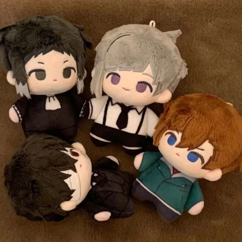 Bungo Stray Dogs Akutagawa Doll Keychain Dazai Plush | Anime Merch ...