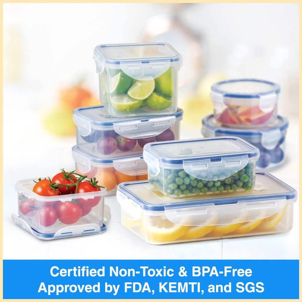 LocknLock Eco-Friendly Classic Food Container with Divider 800ml ...