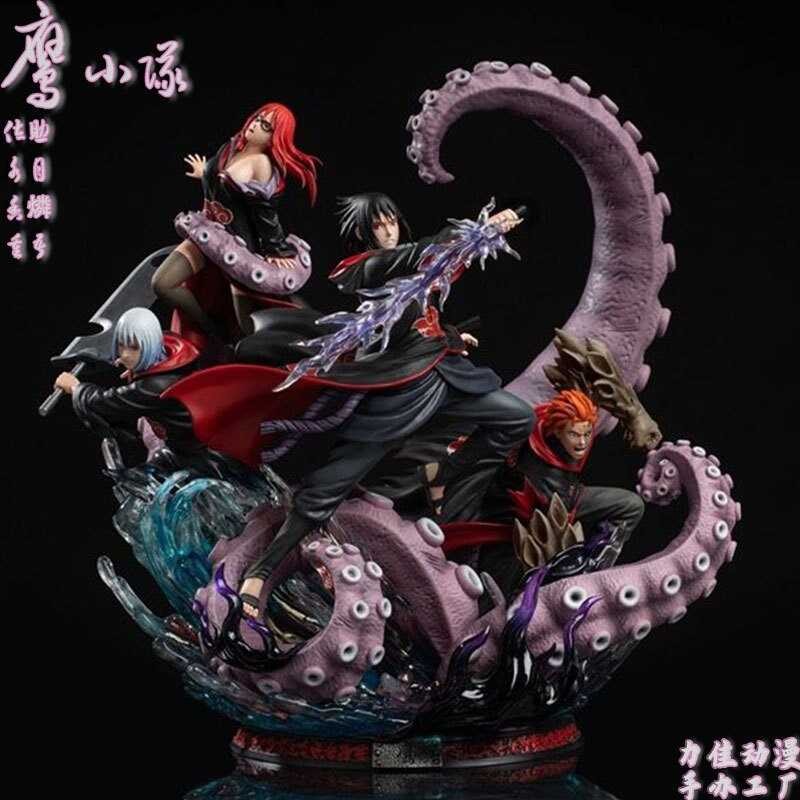 Naruto Eagle Squad Sasuke Mizuki Kaorin Shigego Anime GK | Shopee ...