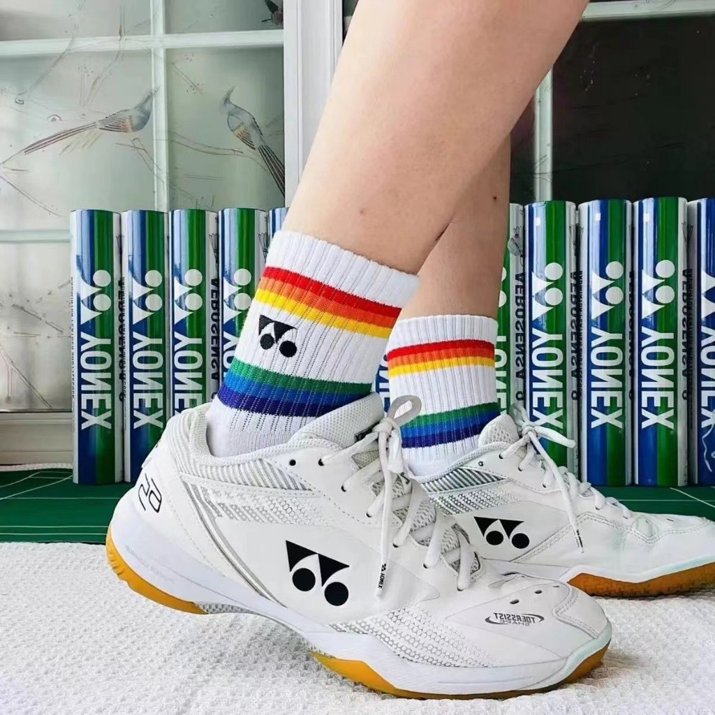 Yonex Sports Badminton Socks For Men & Women High Cut Badminton Pro ...