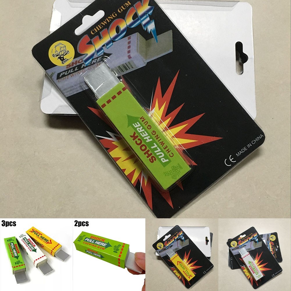 ULTRA| Electric Chewing Gum Prank Electric Toy Shock Prank Pen Photo ...