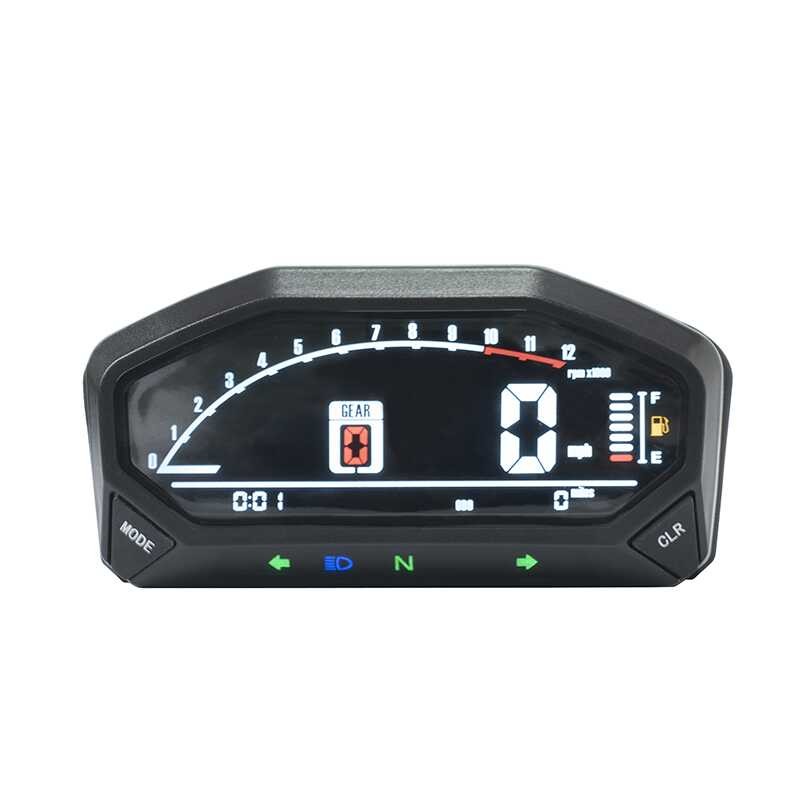 Digital 3 MAX 199 KM/H Dashboard Adjustable LCD Digital Universal ...