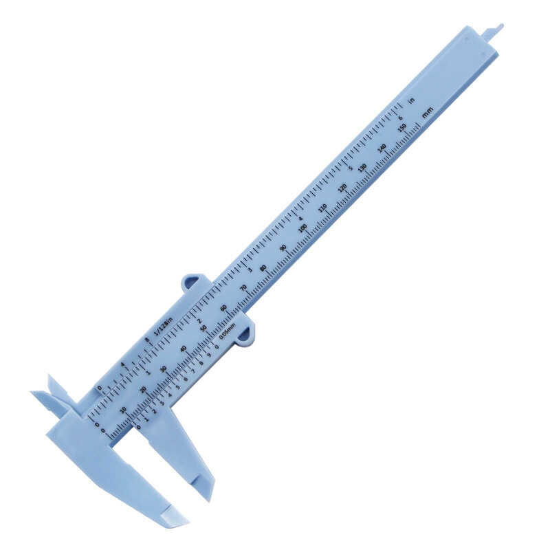 50pcs d Multi Color Optional 0-150mm Double Scale Plastic Vernier ...