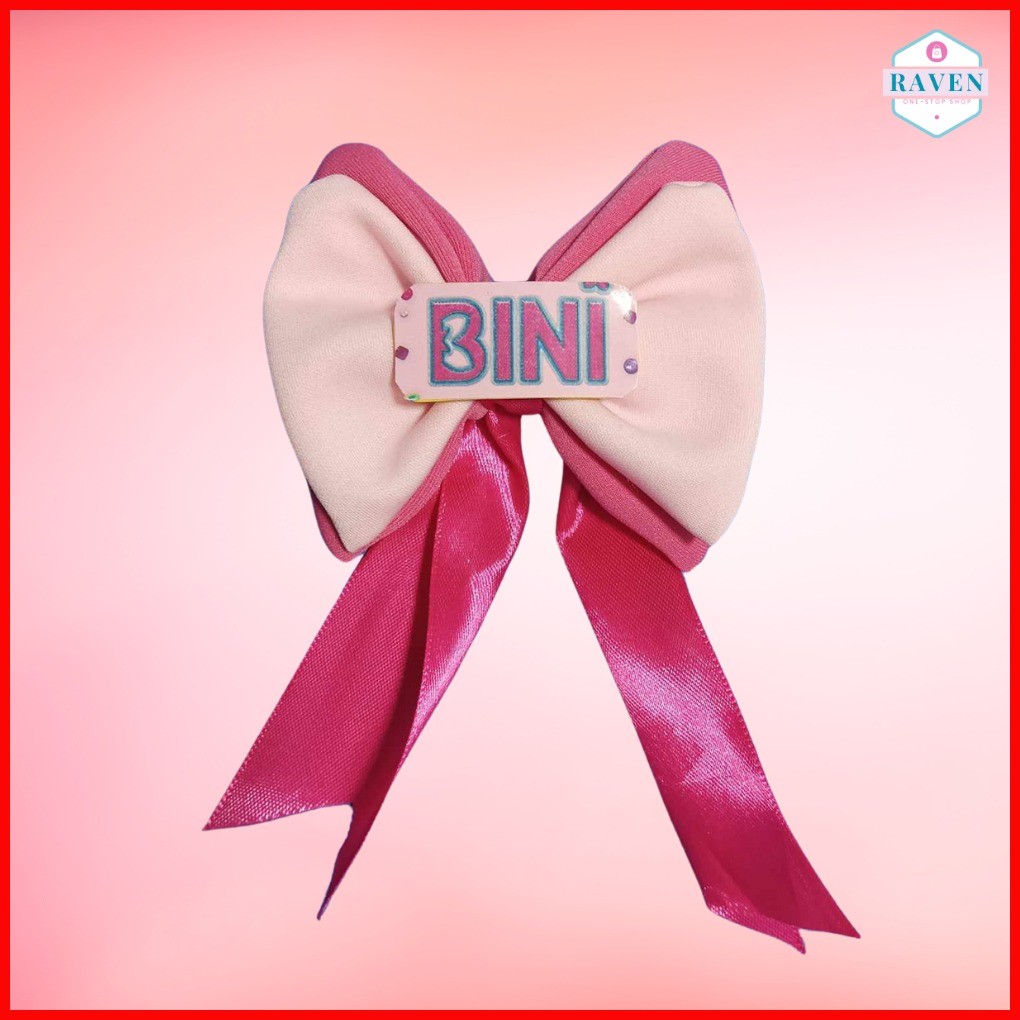 BINI PPOP Maloi Gwen Mikha Cute Milestones Kids Birthday Hair Bow ...