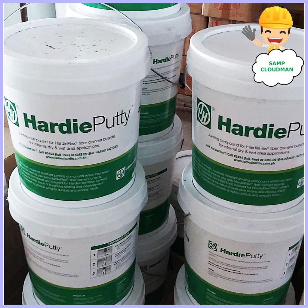 Hardie Putty Jointing Compound Pail Size Hardiflex Putty for Fiber ...