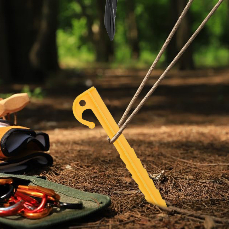 Camping Tent Fixing Hook Stakes - Awning Shelter Sawtooth Anchor ...