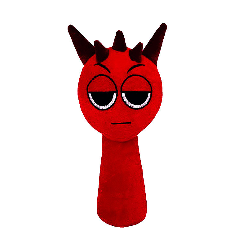 Sprunki Plush Incredibox Stuffed Toys 10'' Sprunky Wenda Gray Plushies ...