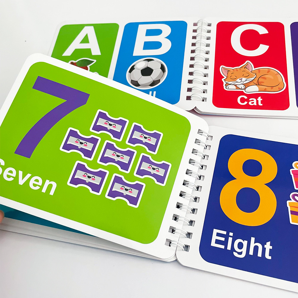 26 Letters English Flash Cards for Kids Baby Preschool Learning ...