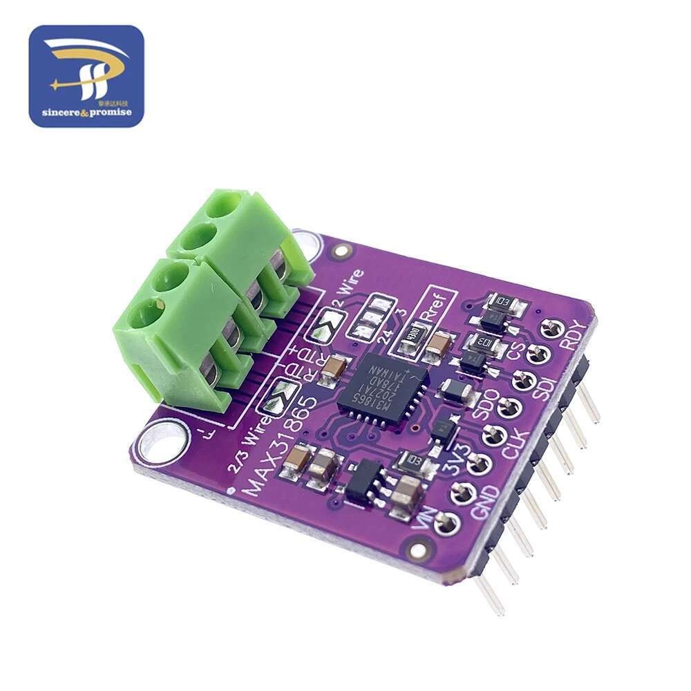 hanggang PT100 PT1000 RTD-to-Digital Converter Board Temperature ...