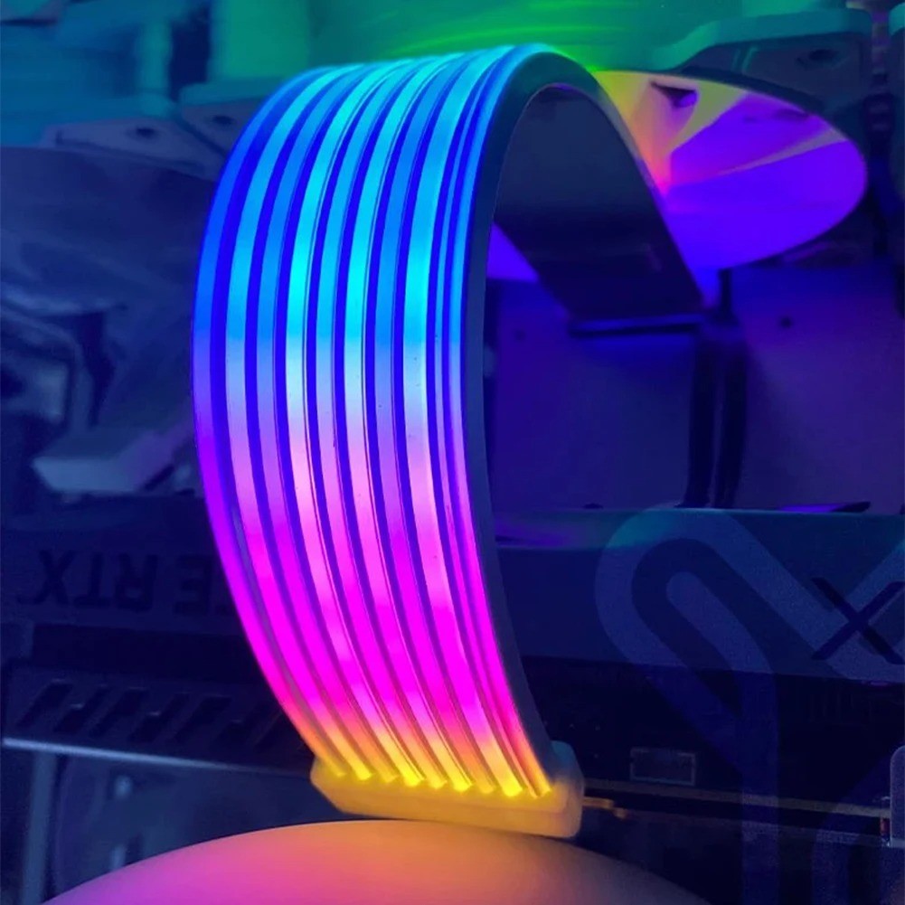 PC RGB Light Strip Suitable For Computer Power Supply ATX 24PIN GPU ...