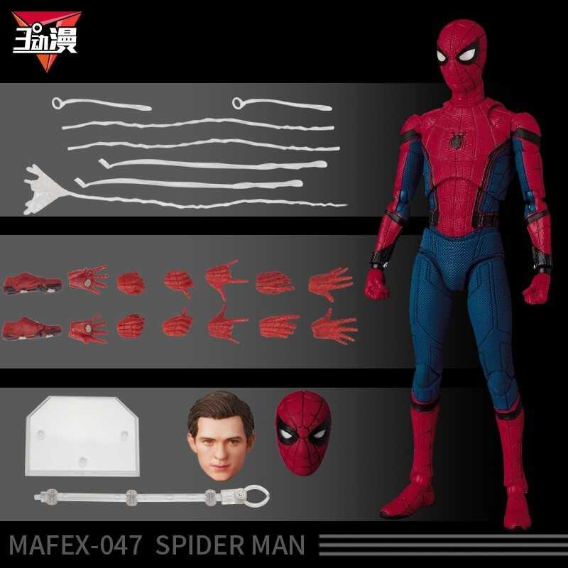 Homemade Marvel Avengers: Hero Returns Extraordinary MAFEX047 Spider ...