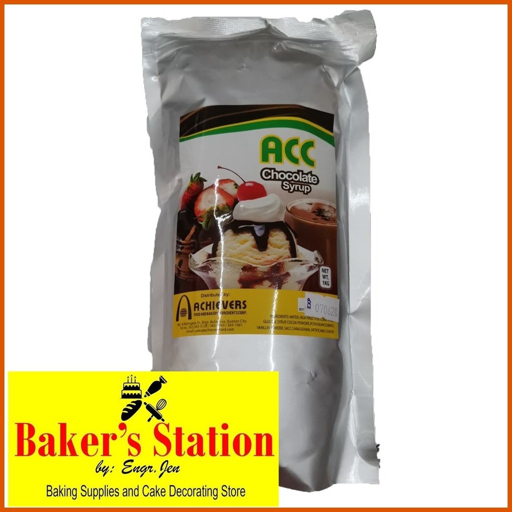 ACC Chocolate Syrup 1kg | Shopee Philippines