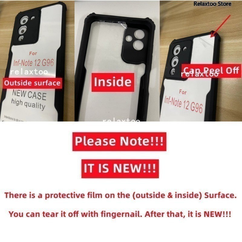 RedmiA5 Shockproof Clear Case For Xiaomi Redmi A5 Plus A5Plus RedmiA5 ...