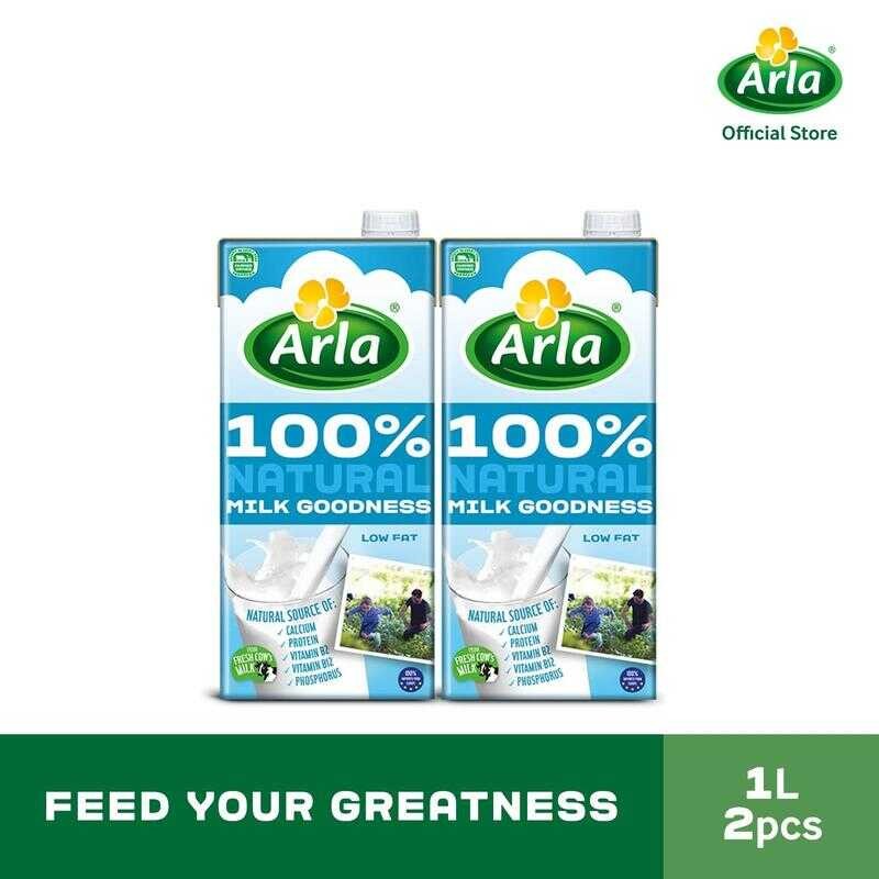 Arla Low Fat Milk 1L 2-Pack | Shopee Philippines
