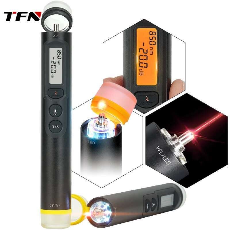 10KM/20KM/30KM TFN Fiber Optic Optical Power Meter VFL&O Visual Fault ...