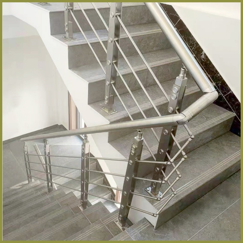 Railing Pole Hand Rail Stainless Steel Railing Pole Partition Balcony ...
