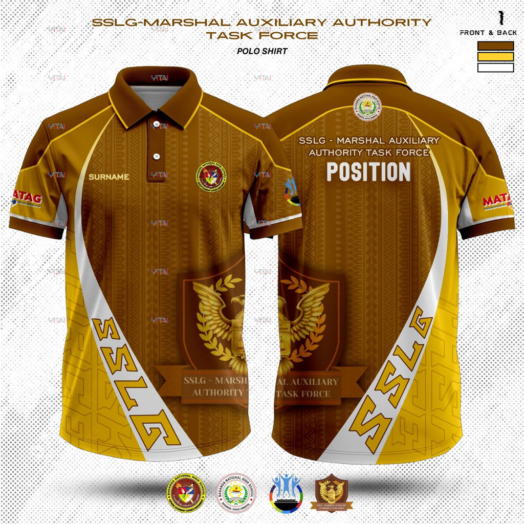 【FREE CUSTOM】POLO Shirt Uniform for SSLG | SELG | YES-O | BKD FULL ...