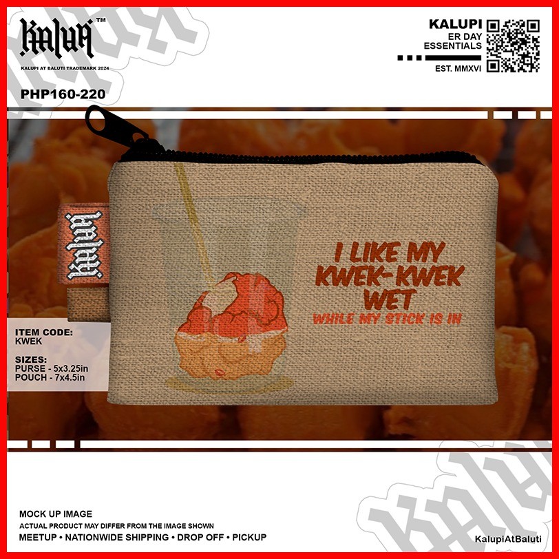 Kalupi Coin Purse - Kwek | Shopee Philippines