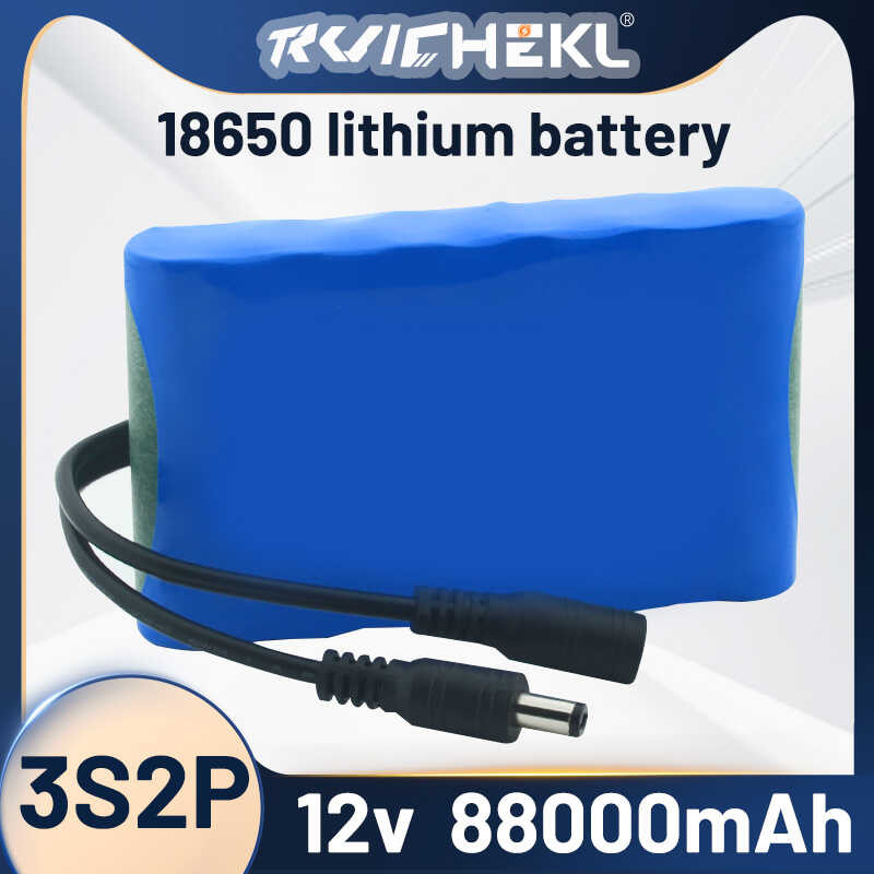 Orihinal Na C8 4 Bagong Portable 12V Battery, 100000Mah Rechargeable ...