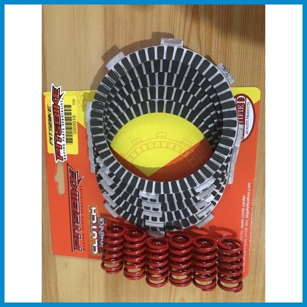 ⇦ ♨ Pitsbike Clutch Lining with Spring CRF150L XR200 XR150 XR125 XLR200 ...