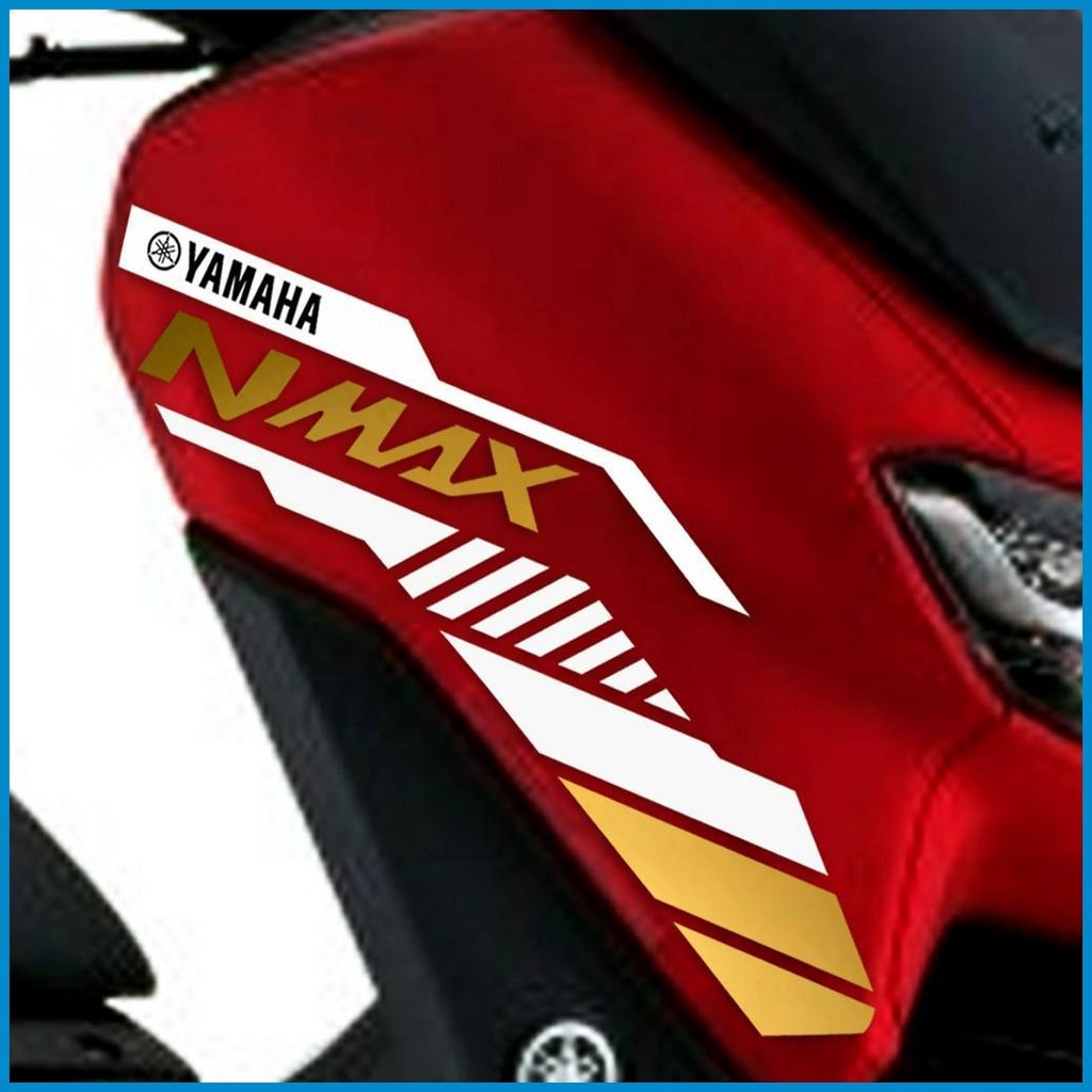 New YAMAHA NMAX 155 STRIP DECAL STICKER FOR V2 ONLY /WHITE BASE COLOR ...