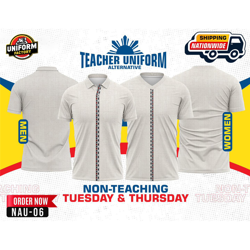 Deped Uniform 2025 Full Sublimation Deped Tshirt For Non Teachers ...