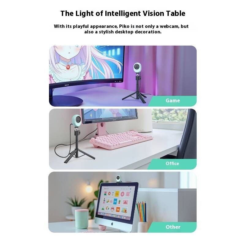 EMEET PIKO Ultra clear 4K binocular computer live streaming camera Piko ...