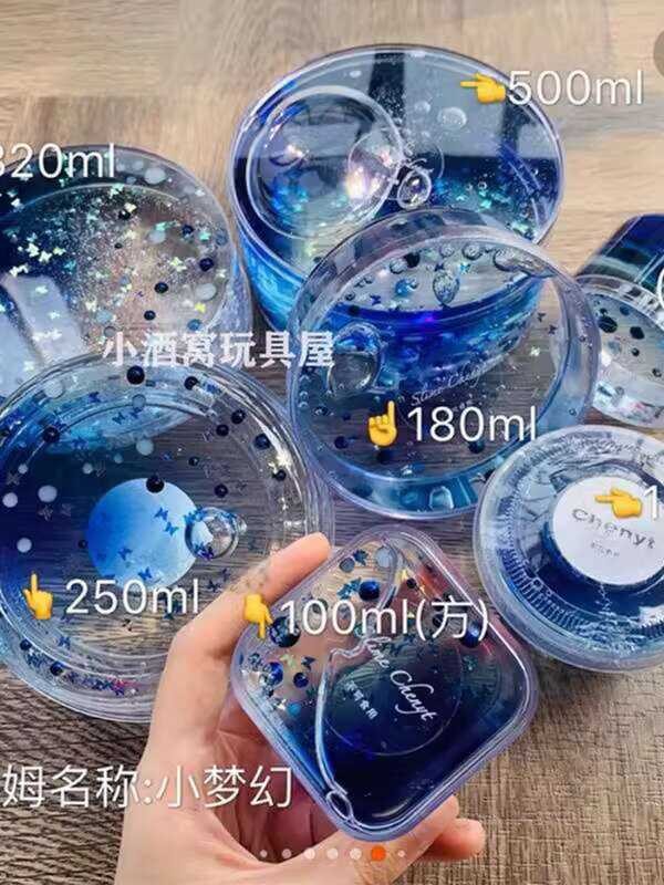 Slime set internet sikat na fairy bubble, murang babae, kristal putik ...