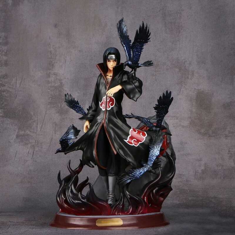 Naruto Handheld Uchiha GK Crow Itachi Statue Sasuke Kakashi Anime ...