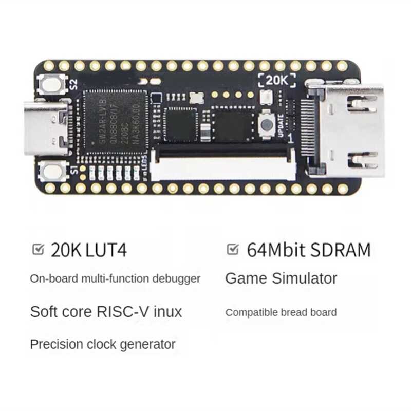 D69 For SIPEED TANG NANO 20K Development Board NES Simulator Open ...