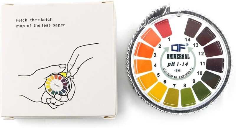 PH Paper E-outstanding 0-14 16.4ft Alkae Acid Indicator Meter Test ...