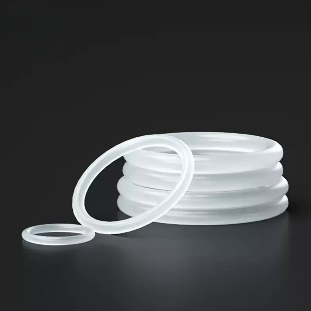 O-Ring CS1.0mm * OD3-40mm Silicone rubber Rubber O-Ring white o ring ...