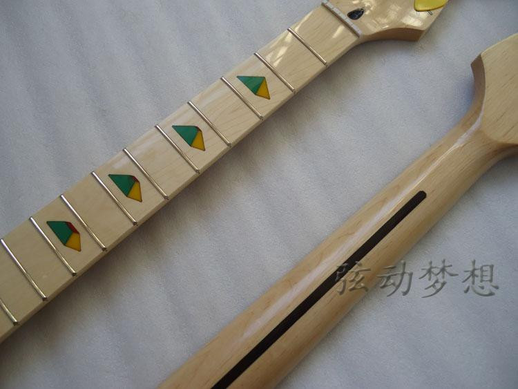 Fender Stratocaster Electric Guitar Neck, Handle, Pyramid Inlay 21 ...