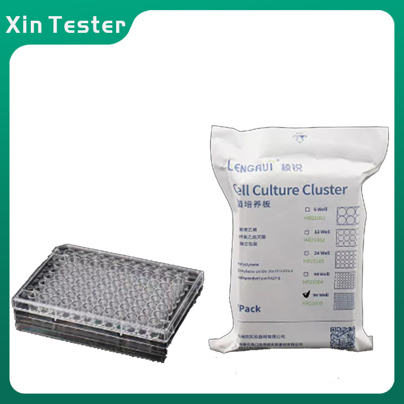 10Pcs 6/12/24/48/96 hole Flat Bottom Cell Culture Plate Bacterial ...