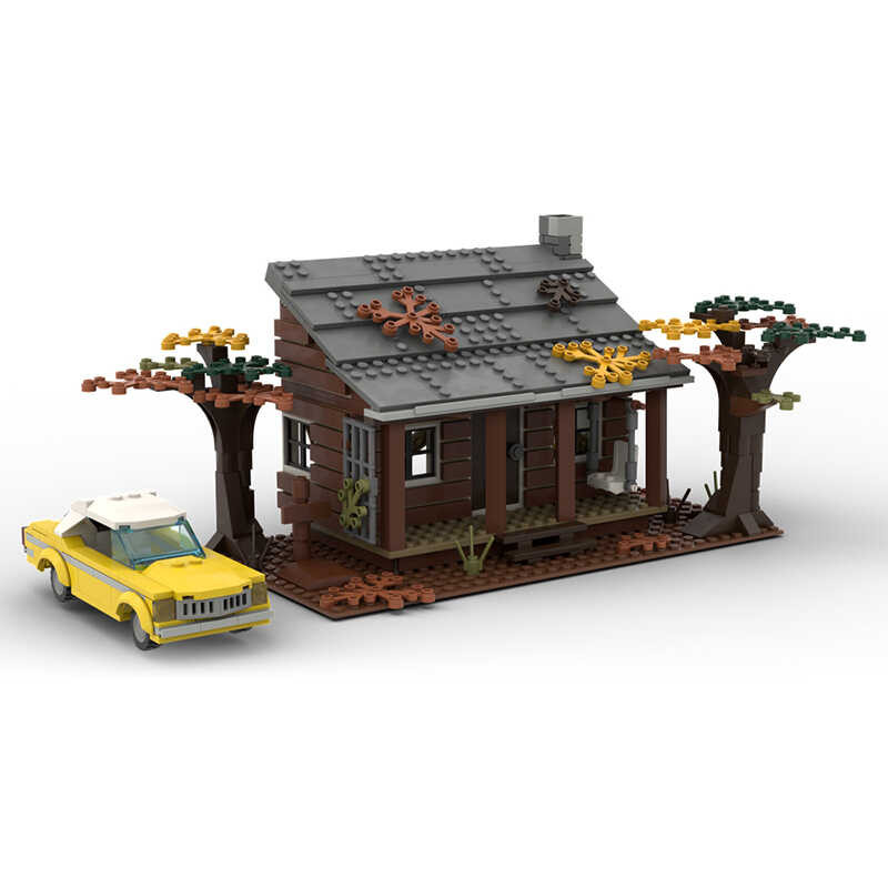 MOC Evil 605Pcs Dead Building Block Assembly House Model Horror Theme ...