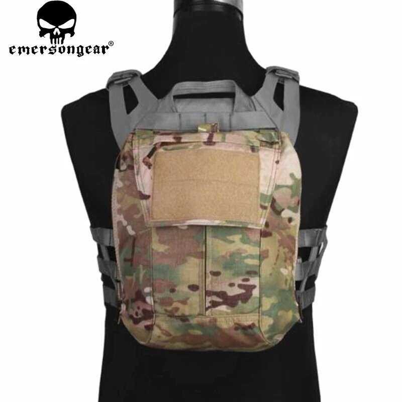 Vest Tactical Emersongear Tactical Pack Zip On Panel Multicam Plate ...