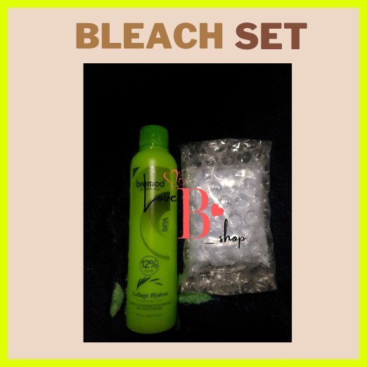 BREMOD 9.37 LIGHT GOLDEN FLAXEN HAIR COLOR SET WITH OXIDIZER CREAM 100 ...