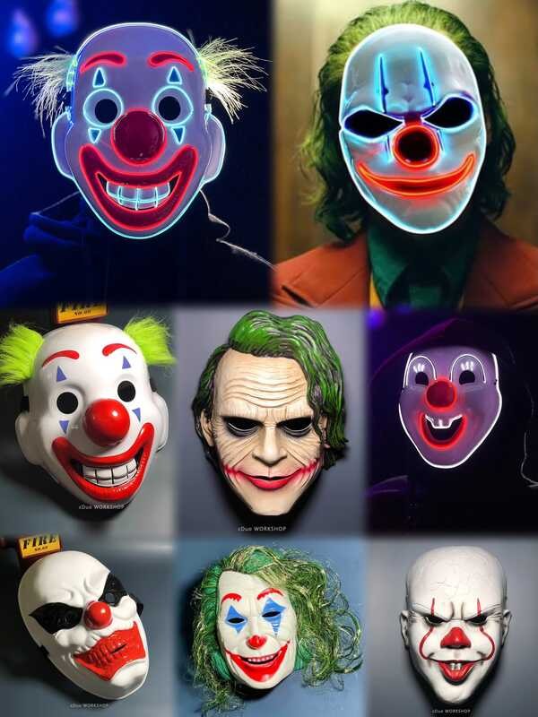 Joker Mask Joker Revival Movie Peripheral Performances Horror Party DC ...
