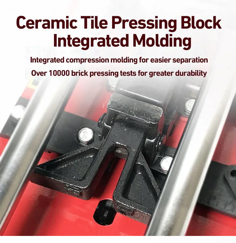 Heavy Duty Manual Tile Cutter - Cemented Carbide Floor Tile Cutting ...