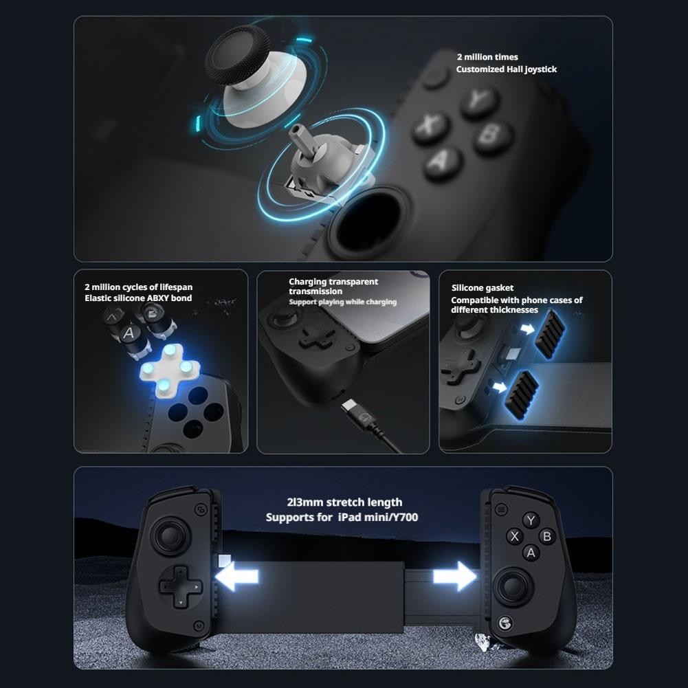 GameSir X5 Lite Mobile Game Controller for iPhone/Android Type-C Mobile ...