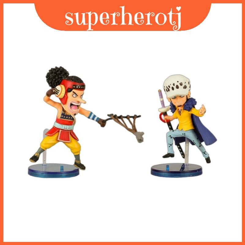 Pvc Figures Premium 6-piece Set Luffy Robin Usopp Franky Kid Collection ...
