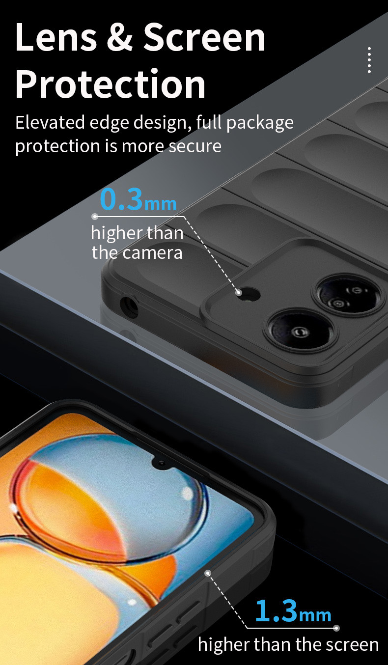 Lenuo Soft Phone Case For Redmi A5 A3 Poco C71 C61 4G 5G Silicone ...